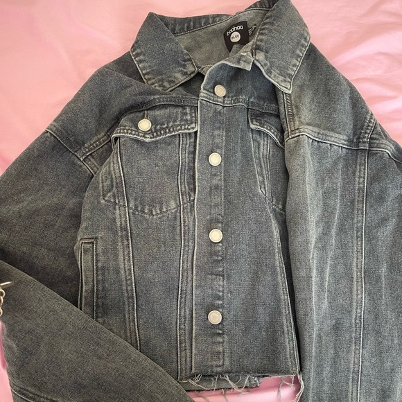 Boohoo | Jackets & Coats | Boo Hoo Over Sized Jean Jacket | Poshmark